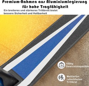 Costway Koloběžka skládací koloběžka výškově nastavitelná 100 kg