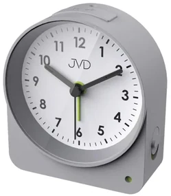 JVD Analogový netikající tichý budík JVD SRP5138.2 se senzorem stmívání