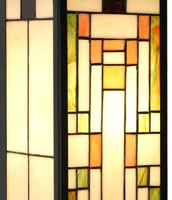 Nástěnné světlo Tiffany v art deco stylu Theodorus – 14x16x40 cm