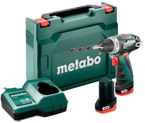 Metabo Nářadí - 12V AKU vrtací šroubovák, 2x aku 2,0 Ah, nabíječka 600984500