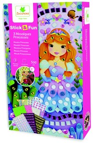 Stick & Fun - malá mozaika - princezny