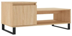 Konferenční stolek dub sonoma 100 x 50 x 45 cm kompozitní dřevo - Default Title