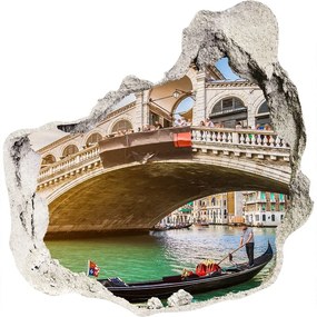 Wallmuralia Nálepka fototapeta 3D výhled Benátky Itálie 75x75 cm