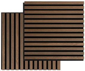 Fibrotech Akustický obkladový panel Square, MDF, 520 × 520 × 22 mm, dub olejovaný