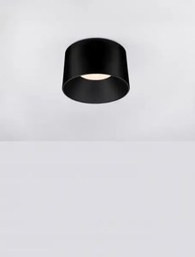 LED černé moderní stropní svítidlo Atil