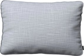 Gabi - potah na polštář šňůrka po obvodu obdélníkový barva šedá látka pletený vzor