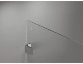 Mexen Lunar sprchová stěna levá 90 x 200 cm, 8mm čiré sklo, chromová, 830-090-000-01-00-L