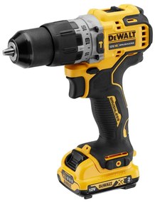 DeWALT Nářadí - 12V AKU vrtačka s příklepem, 2x aku 2,0 Ah XR, nabíječka DCD706D2