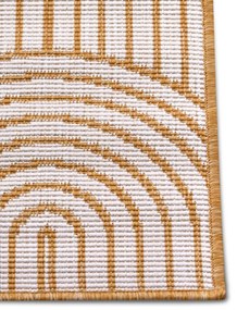 Hanse Home, Kusový koberec Pangli 105849 Ochre – na ven i na doma, 80x150, žlutá, chodba / předsíň