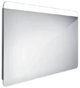 Nimco Zrcadla - Zrcadlo s LED osvětlením, 1000x700 mm, hliník ZP 23004