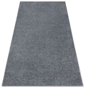 koberec, koberec metráž SANTA FE šedá 97 hladký, Jednotný jedno velikost 500x550 cm | krásné koberce cz