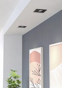 Eglo 902284-SADA 3xLED St. podh. svítidlo SALICETO LED/4,8W/230V 8,8x8,8cm černá