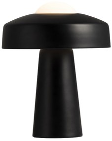 Nordlux Time  , stolní lampa kov, sklo IP20 Varianta: černá, opálové sklo