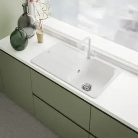 Franke Lina - Dřezová baterie FS 3230.094 bílá-led
