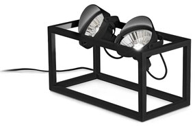 Ideal Lux Stojací lampa AUDIO PT2 19cm Barva: Černá
