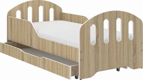 Wooden Toys Dětská postel SMILE 160x80 SONOMA