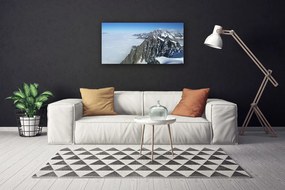 Obraz na plátně Hora Mlha Krajina 120x60 cm