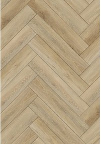 Mexen Worcester  vinylové panely rybí kost 635 x 127 mm SPC 6,5 mm, podklad IPEX 1,5 mm, 4 V-drážka, Dub