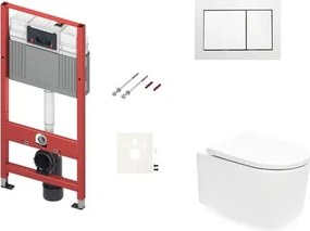 Závěsný wc set do lehkých stěn / předstěnová SAT SIKOTSREX72400