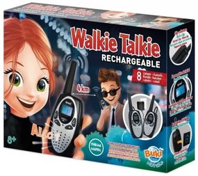 BUKI Vysílačky Walkie Talkie 4km - dobíjecí baterie