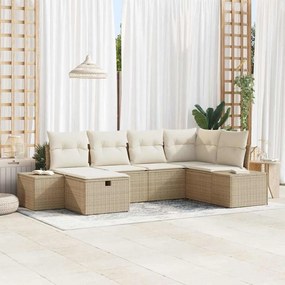 Set pohovek 6 ks polyratan 3360712