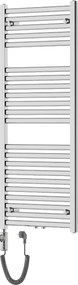 Mexen Hades, elektrické topné těleso 1200 x 500 mm, 600 W, chromová, W104-1200-500-2600-01