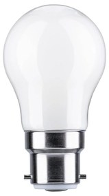 Paulmann LED žárovka-kapka B22d 4,7W 2 700K opál