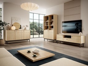 PCo Vitrína JAPAN WT104, 104 cm Dub Linea
