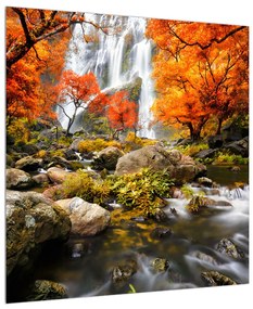 Obraz podzimní krajiny (50x50 cm)