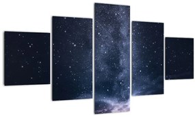 Obraz hvězdné oblohy (125x70 cm)