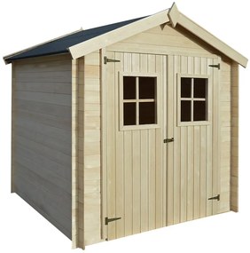 Zahradní domek / kůlna na dříví, 2x2 m, 19 mm dřevěný