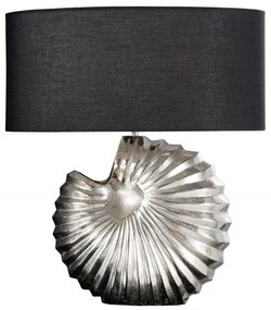 Noble Home Stříbrná stolní lampa Shell