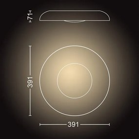 Philips 32613/31/P6 - LED Stmívatelné svítidlo Hue STILL LED/27W/230V + DO