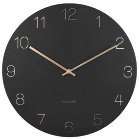 Designové nástěnné hodiny 5762BK Karlsson 40cm