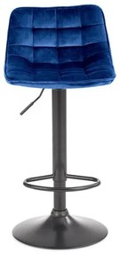HALMAR H95 barová židle tmavě modrá