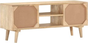 TV stolek 110 x 30 x 45 cm masivní mangovníkové dřevo 287874