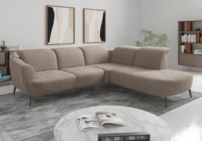 XXXLutz ROHOVÁ SEDAČKA, textil, cappuccino Sit & More - Sedací soupravy - 00014401852T