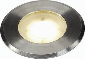 Nájezdové LED svítidlo SLV DASAR FLAT 80 IP67 3000K nerez 228412