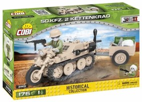 COBI 2401 II WW Sd. Kfz. 2 Kettenkrad, 176 kostek