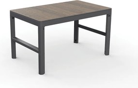 Zahradní konferenční stolek v dekoru ořechu 71,5x116 cm Lyon – Keter