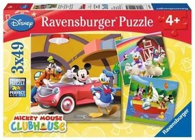 Ravensburger Mickey Klubík / 3x49 dílků / od 5 let