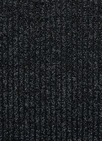 Koberce Breno Čistící zóna SHEFFIELD/ LIVERPOOL 50, šíře role 400 cm, Černá