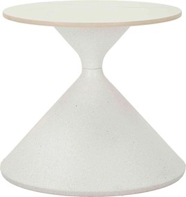 XXXLutz KONFERENČNÍ STOLEK, bílá, kov, keramika, 42/42/40 cm Mauro Ferretti - Konferenční stolky - 002665015401