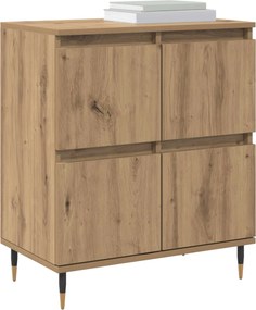 Úložná skříňka 2 ks Artisanový dub 60 x 35 x 70 cm 3394528