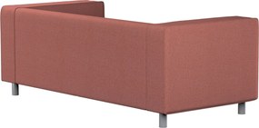 Potah na pohovku IKEA  Klippan 2-místná barva hnědá látka pletený vzor