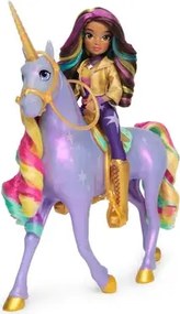 Spin Master Unicorn Academy Světelný jednorožec Wildstar s panenkou So
