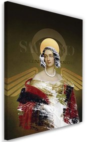 Gario Obraz na plátně Portrét dámy - Jose Luis Guerrero Rozměry: 40 x 60 cm