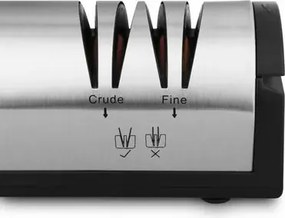 Lauben Knife Sharpener 4700SB stříbrná / Elektrický brousek / 18 W / 2