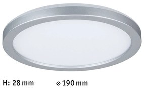 Paulmann Atria Shine Panel on/off chrom 840 Ø19cm