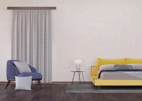 Dekorativní polštářek Geometrický Orientální Ornament na Šedém Pozadí | 45 x 45 cm | DCN3628